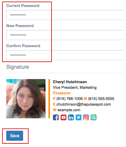 How to Change Your Password – Pulse Technology